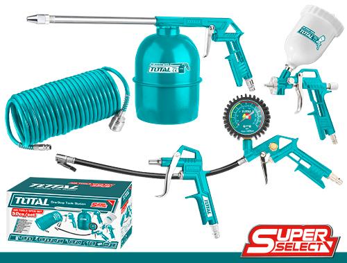 TOTAL Air Tools 5 Pcs air tools set TATK053
